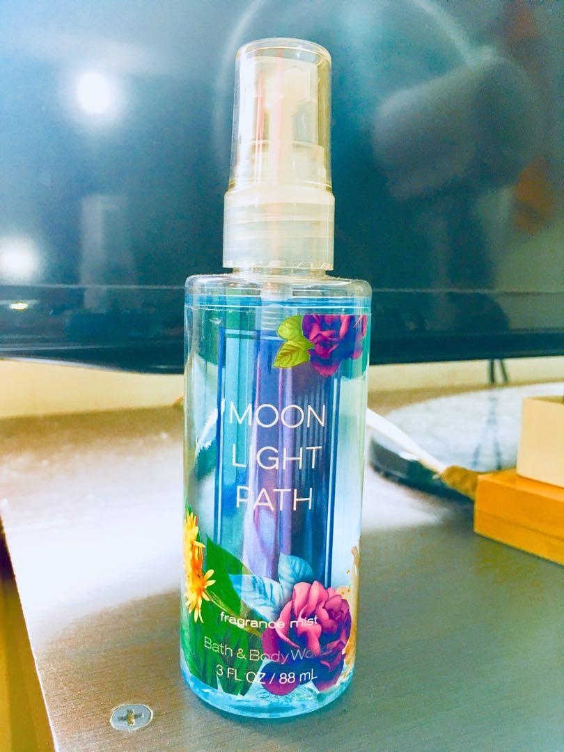 BATH & BODY WORKS Moonlight Path Fragrance Mist, Beauty & Personal Care ...