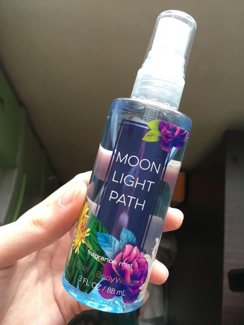BATH & BODY WORKS Moonlight Path Fragrance Mist, Beauty & Personal Care ...