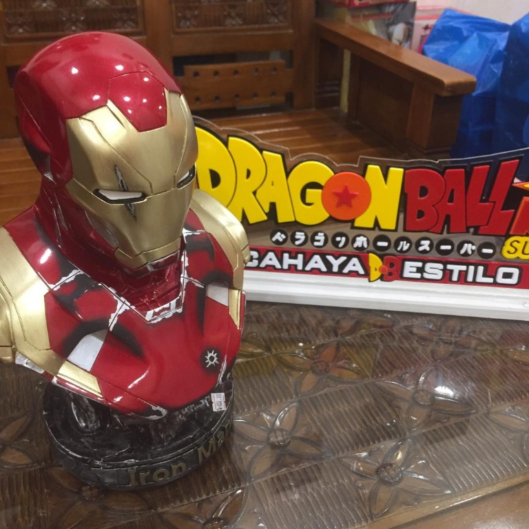 [NEW] BUST IRONMAN 1/2, Hobbies & Toys, Collectibles & Memorabilia, Fan ...