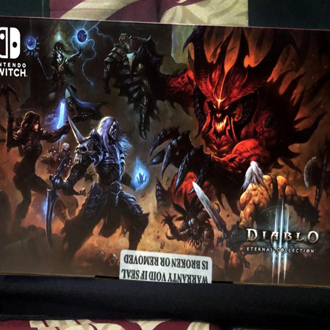 UNPATCHED Nintendo Switch Diablo 3 Eternal Collection, Video Gaming ...