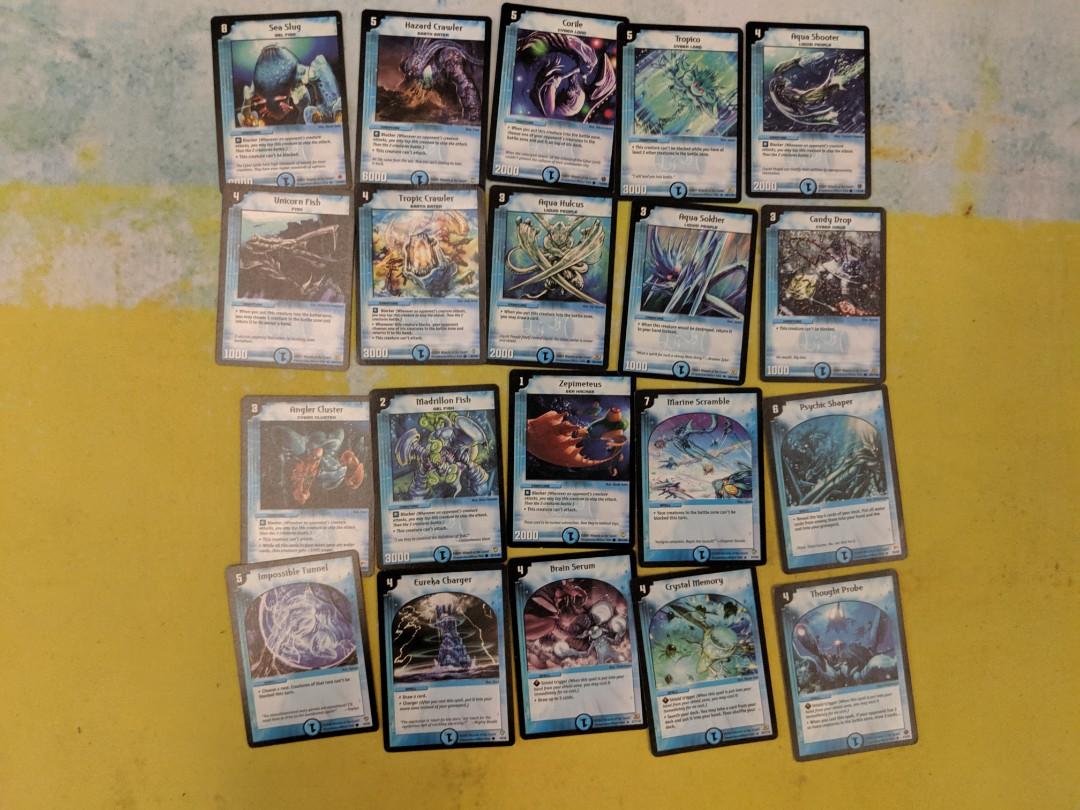 Non-Foil Duel Masters Water Cards Single Quantity onlt, Hobbies & Toys ...