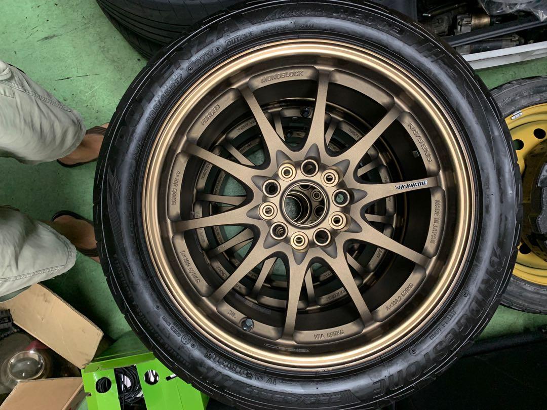 Original Volk Racing Ce28, Car Accessories, Tyres & Rims on Carousell