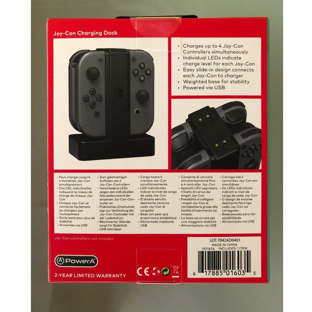 PowerA Nintendo Switch Joy-Con Charging Dock, Video Gaming, Video Game ...