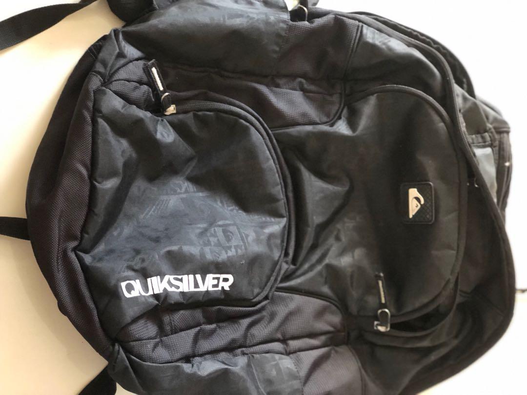 Quicksilver backpack, Men's Fashion, Bags & Wallets, Backpacks on Carousell