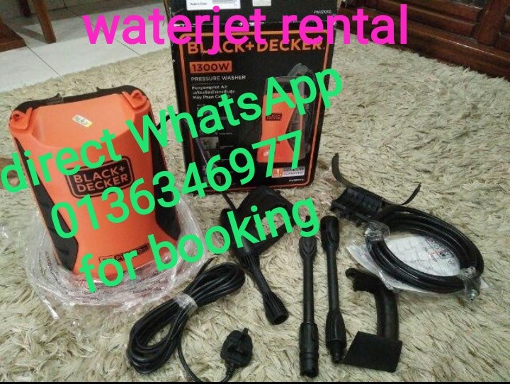 Rent sewa water jet waterjet pressure cleaning washer use, Furniture ...