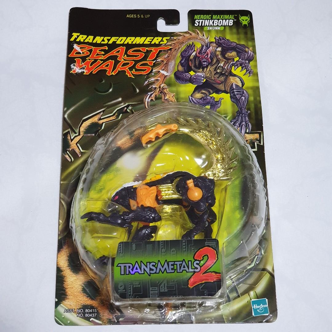 SEALED Transformers Beast Wars Transmetal 2 Maximal Stinkbomb (Yr1999 ...