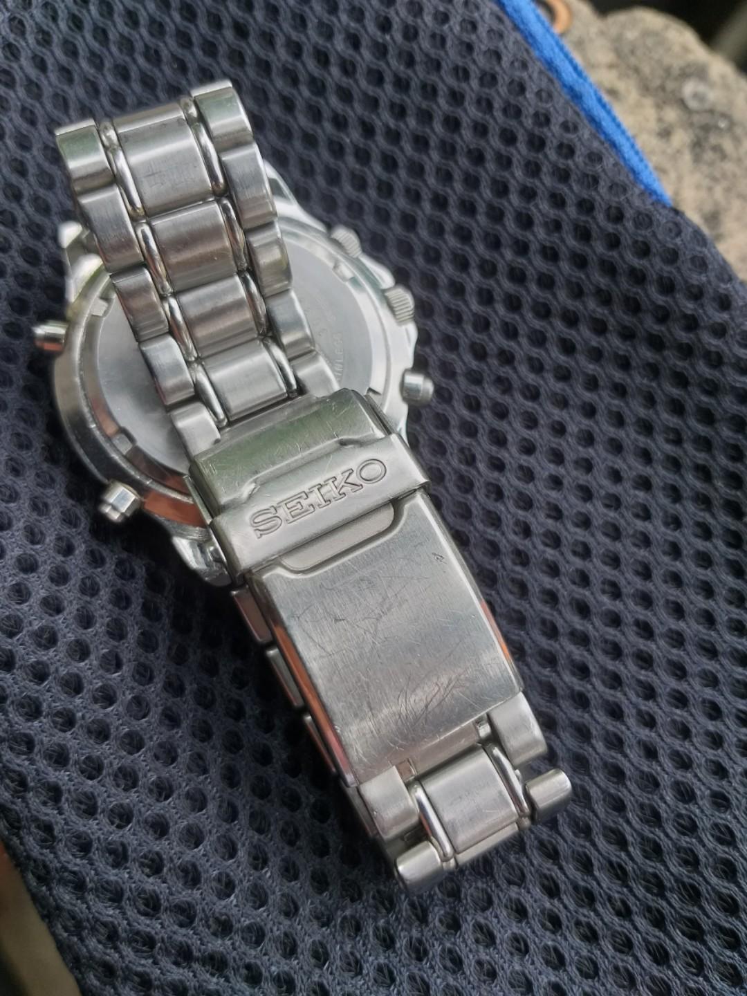 Seiko panda chronograph not citizen oris orient timex, Men's Fashion ...