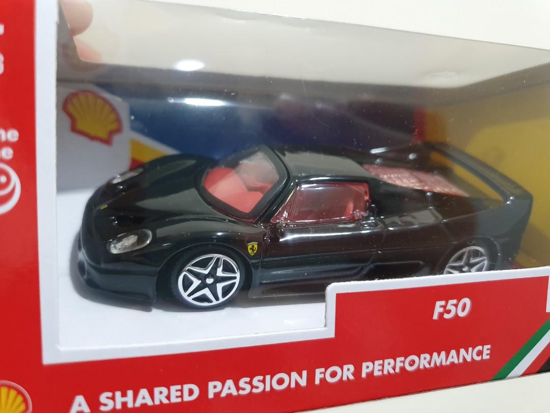 Shell Ferrari F50 1/43, Hobbies & Toys, Collectibles & Memorabilia ...