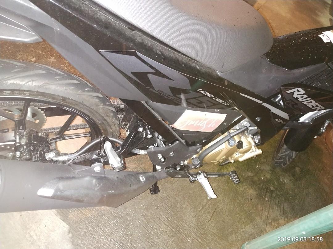 Suzuki raider fi 2019 black 150 new not yamaha mio mx fi, Motorbikes ...