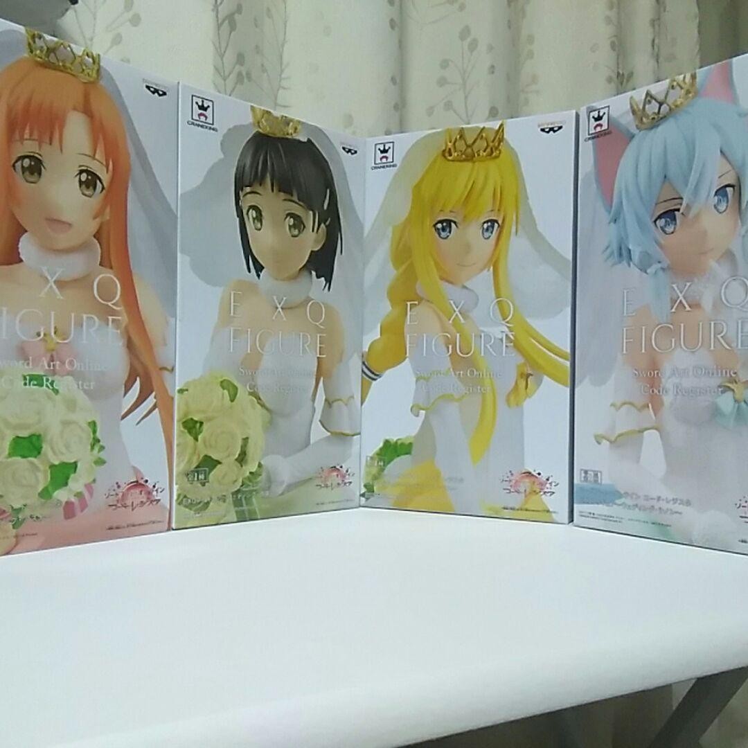 Sword Art Online SAO Code Register EXQ Figure Set, Hobbies & Toys, Toys ...