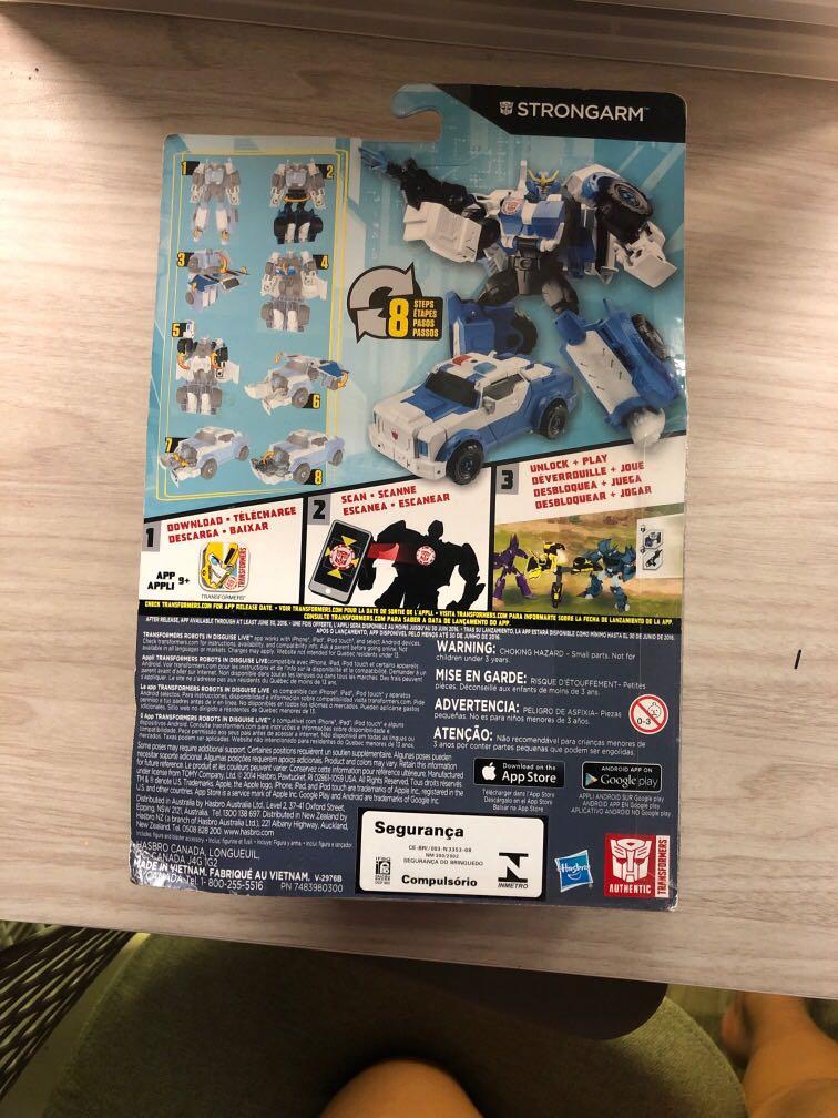 Transformers Strongarm figure, Hobbies & Toys, Toys & Games on Carousell