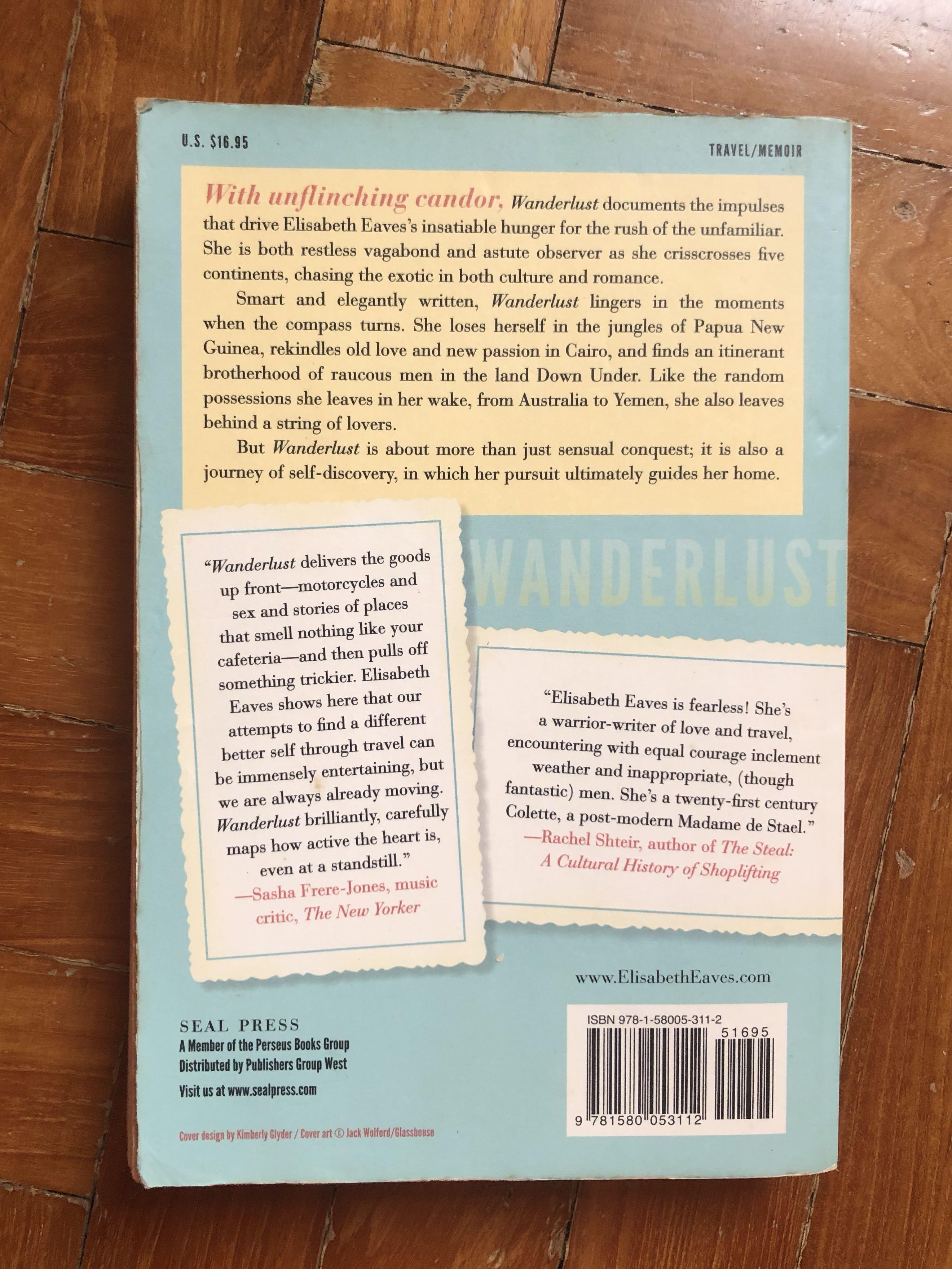 wanderlust (elisabeth eaves), Hobbies & Toys, Books & Magazines, Fiction & Non-Fiction on Carousell