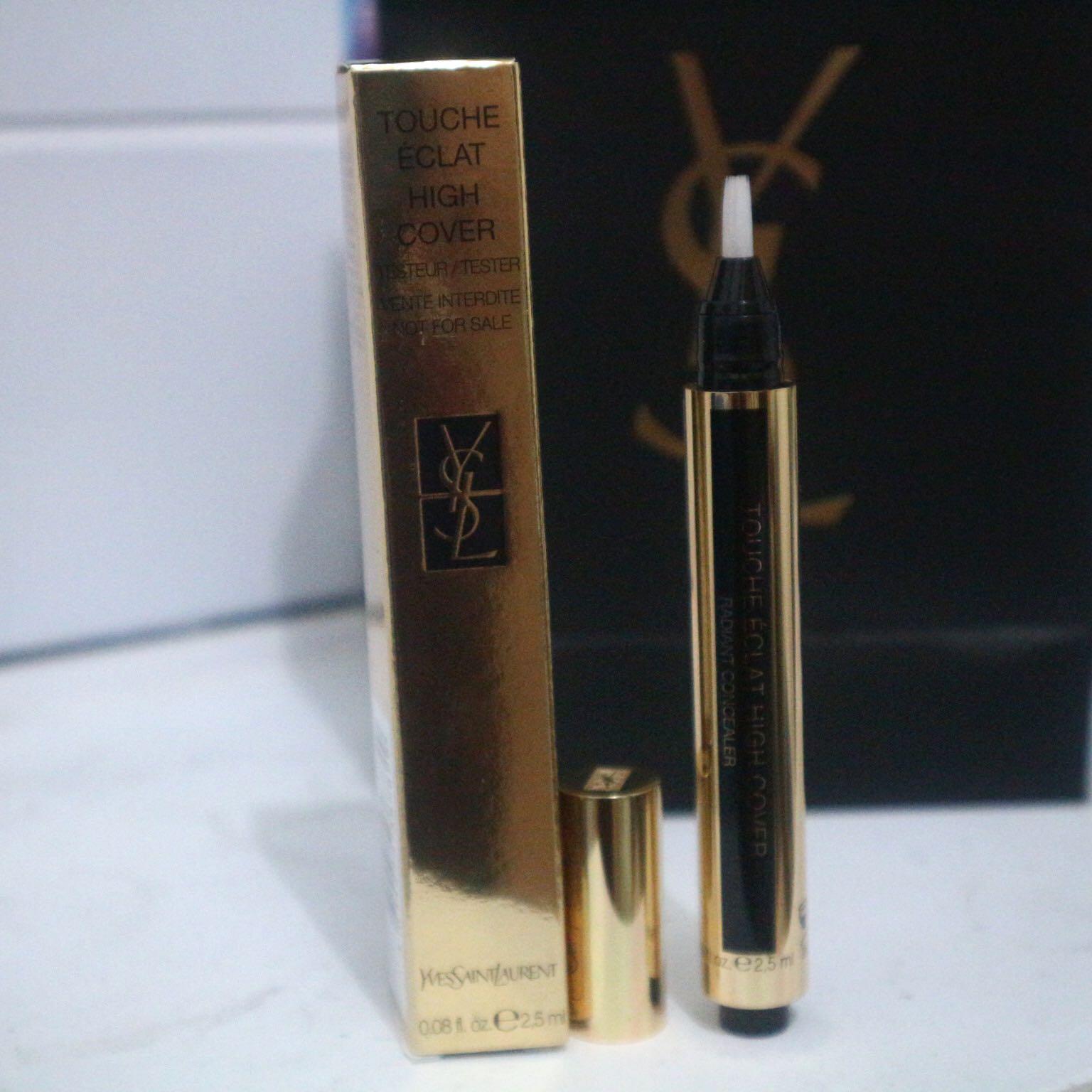 YSL TOUCHE ECLAT HIGH COVER CONCEALER & HIGHLITER (1.5) BEIGE ...