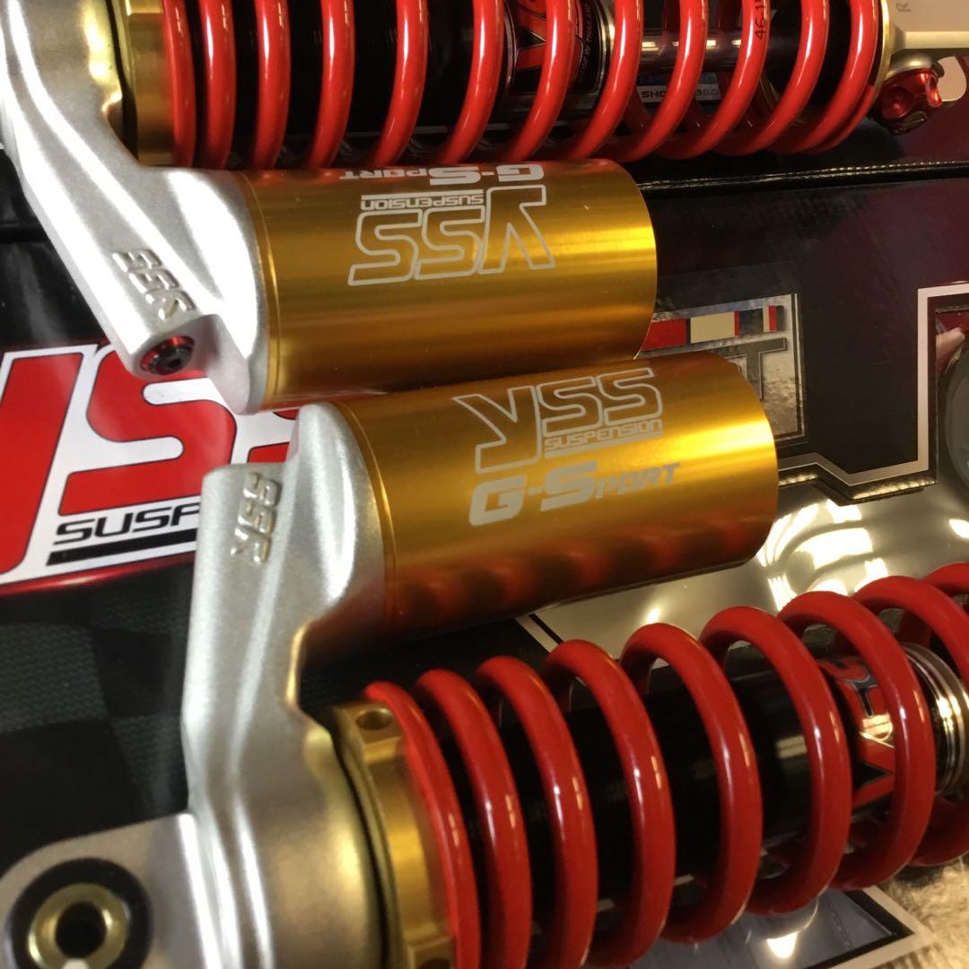 SOLD OUT YSS G-Sport red/ Gold series Suspension for Aerox 155 ...