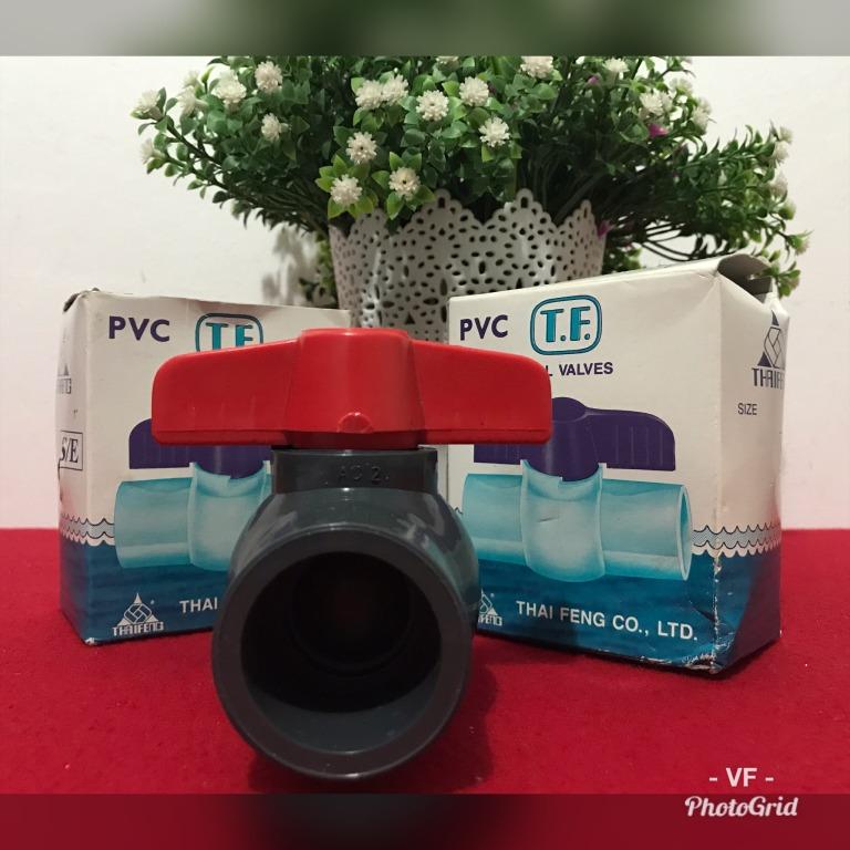 1" 25mm TF PVC BALL VALVE WITH SOCKET, Everything Else, Others on Carousell