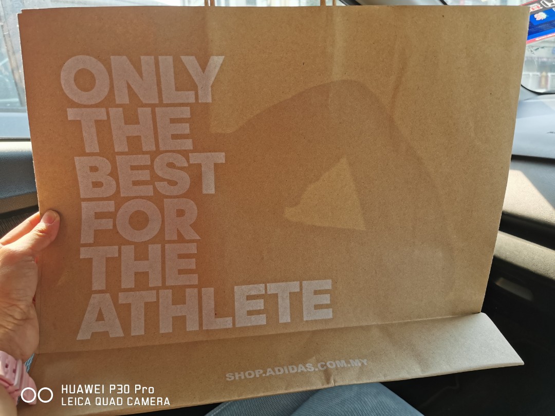 Adidas paper bag, Hobbies & Toys, Stationery & Craft, Handmade Craft on ...