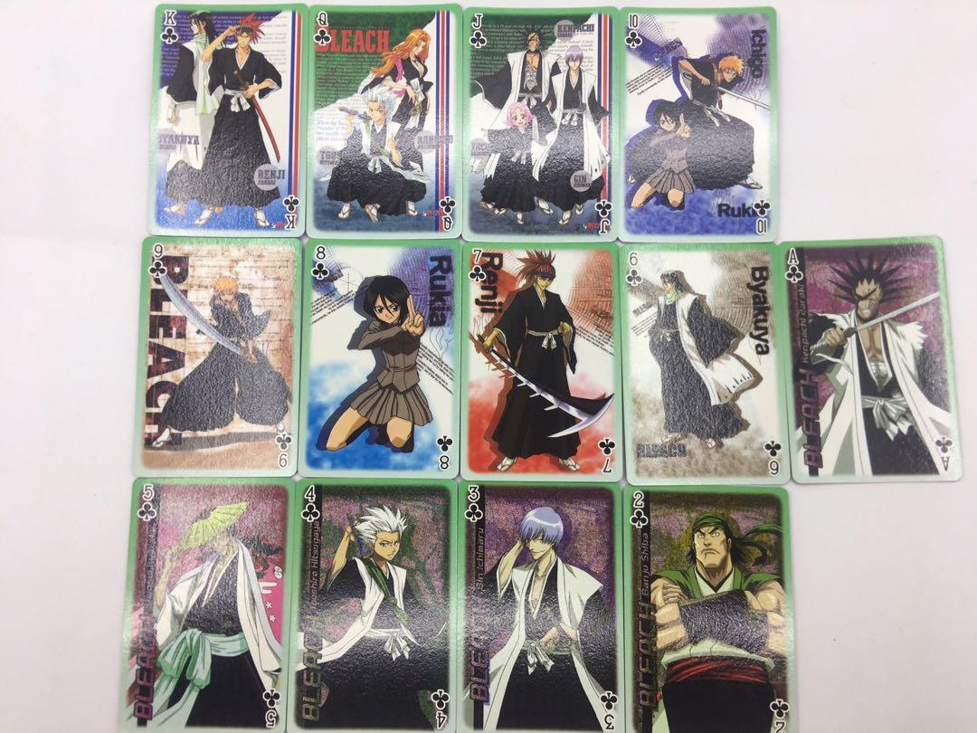Bleach Anime Playing Cards, Hobbies & Toys, Memorabilia & Collectibles ...