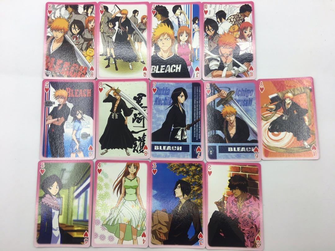 Bleach Anime Playing Cards, Hobbies & Toys, Memorabilia & Collectibles ...