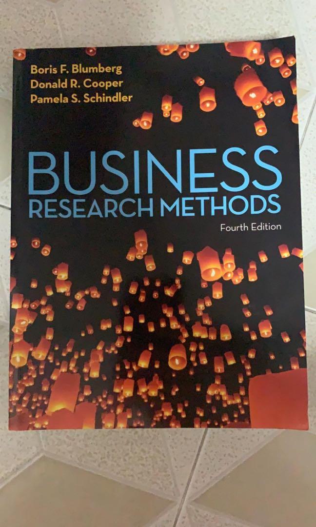 Business Research Method Book, Computers & Tech, Office & Business ...