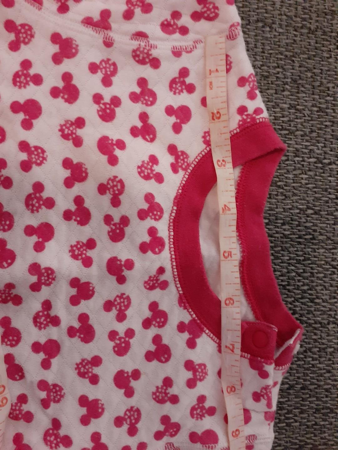 Original Disney Minnie Mouse Pink Cotton Terno, Babies & Kids, Babies ...