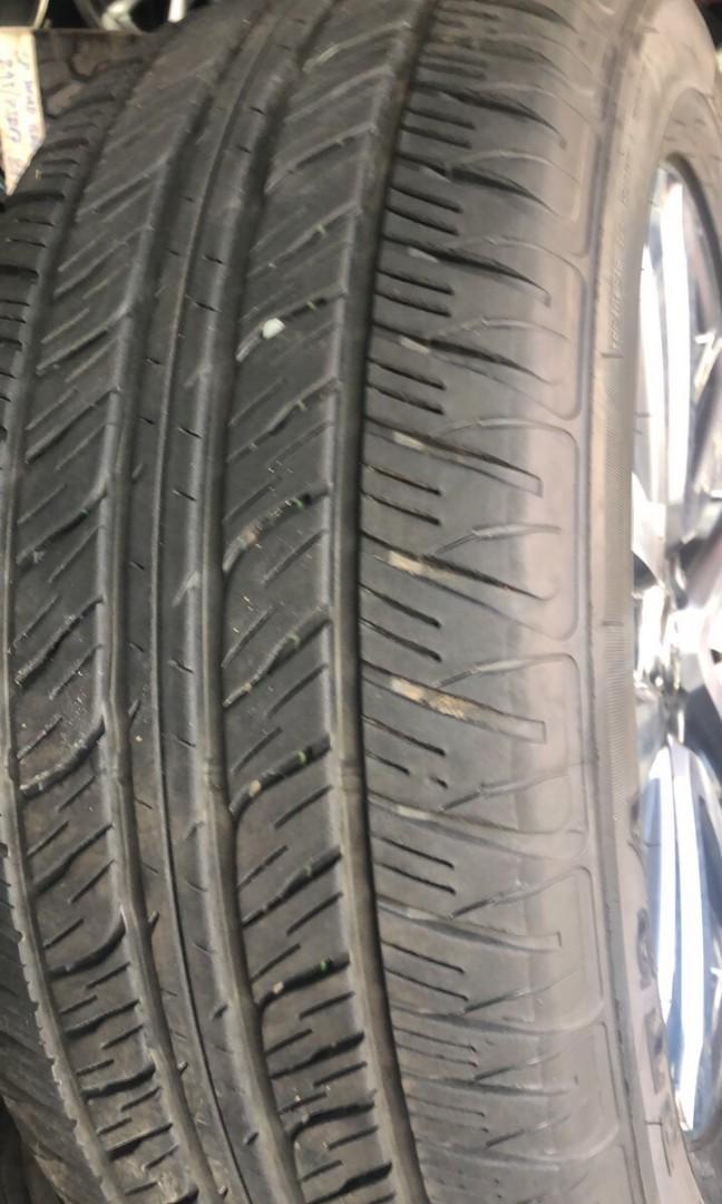 Fortuner Prado HiLux Revo Vigo 20 inch rims Oem Toyota Design Dunlop ...