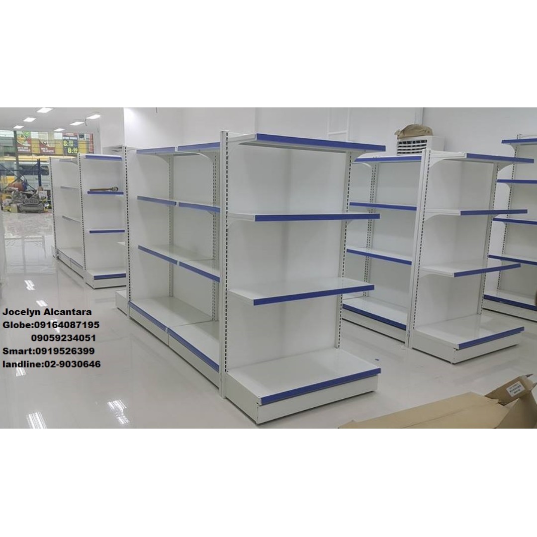 gondola shelves metal racks, Furniture & Home Living, Home Improvement ...