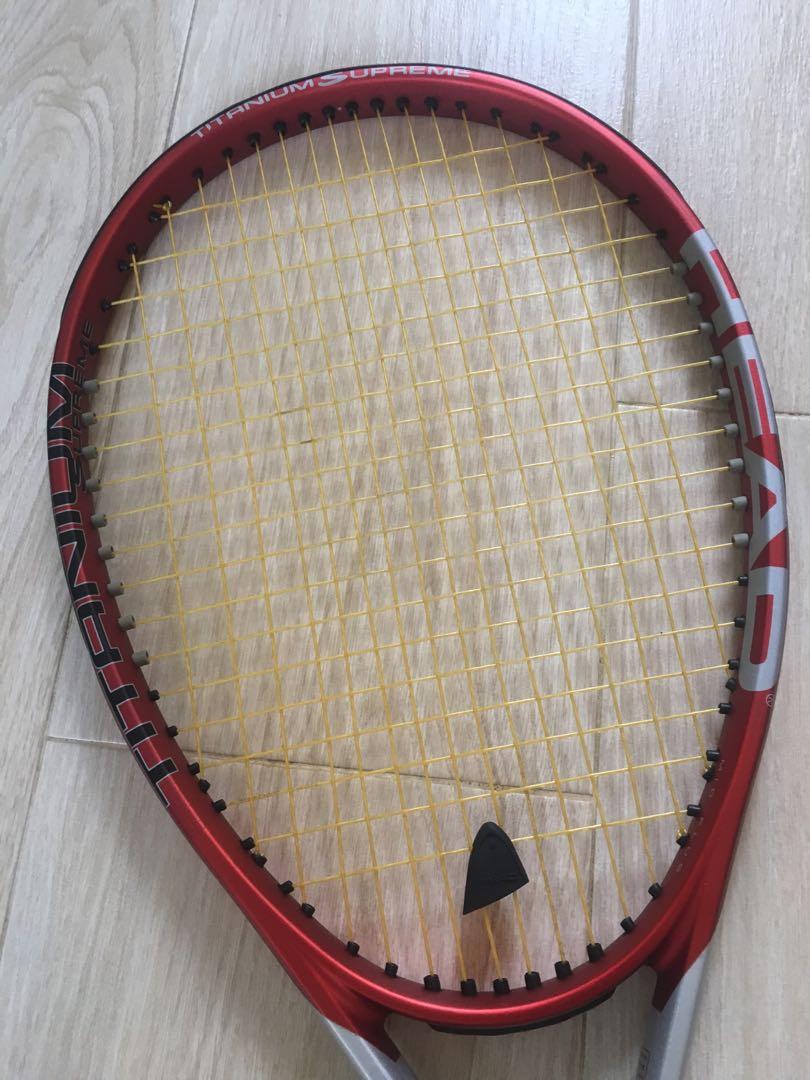 Head Ti S2 cz supreme tennis racket 網球拍, 運動產品, 運動與體育, 運動與體育 - 球拍和球類運動 ...