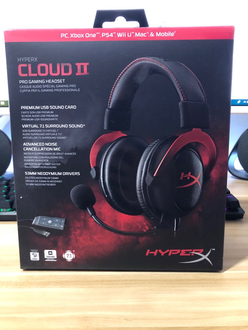 HyperX Cloud II, Audio, Headphones & Headsets on Carousell