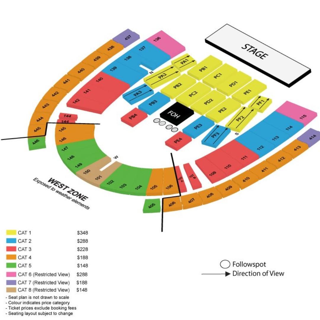 JJ LIN Restricted View 21 Dec Concert Tickets, Tickets & Vouchers ...