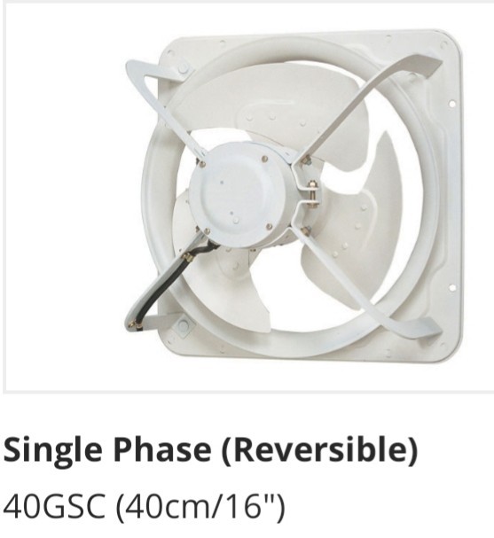 KDK Industrial Exhaust Fan 40GSC Model, Commercial & Industrial ...