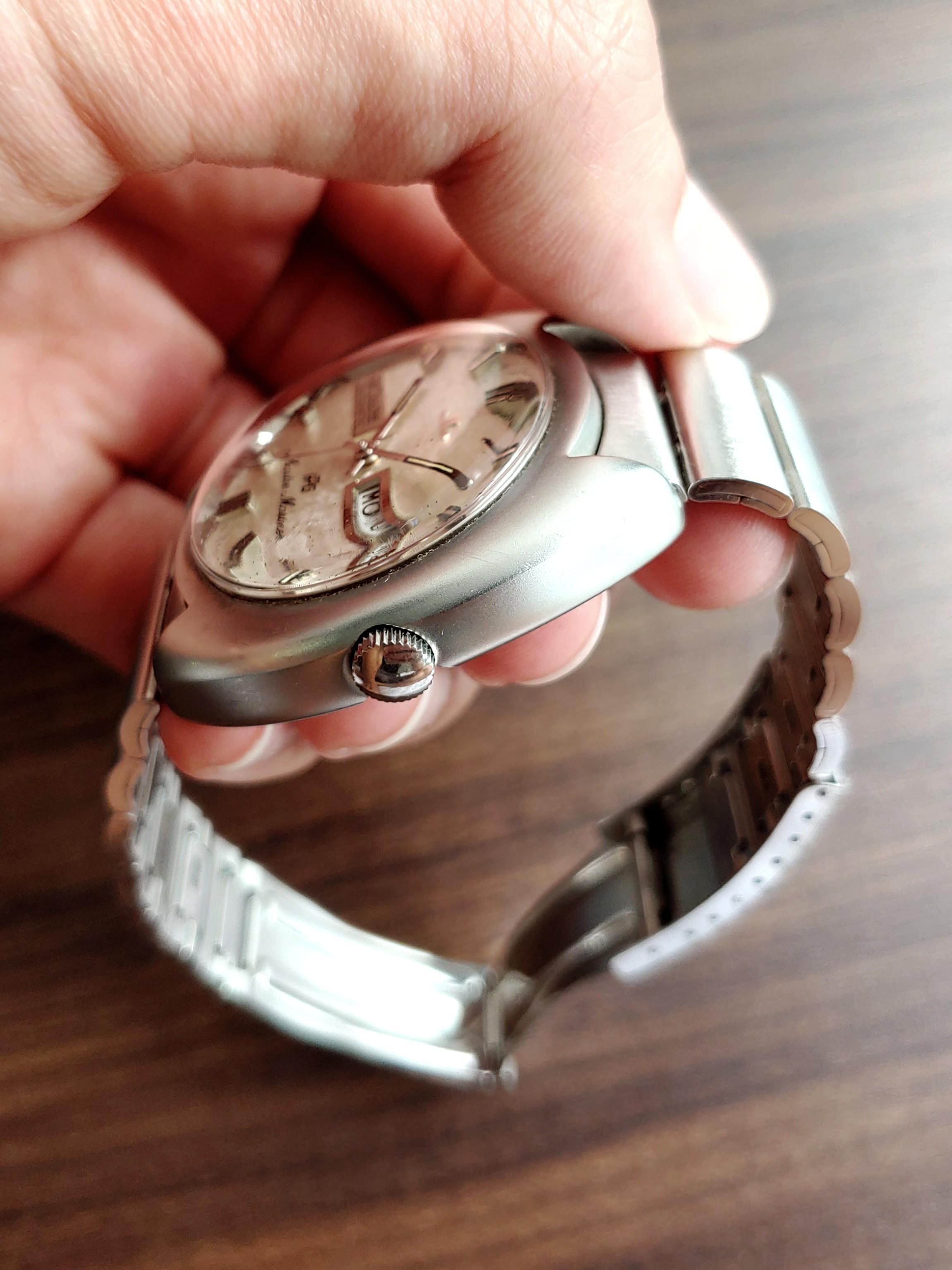 Very Rare Jaeger LeCoultre 'Snowflake' HPG Master Mariner Automatic ...