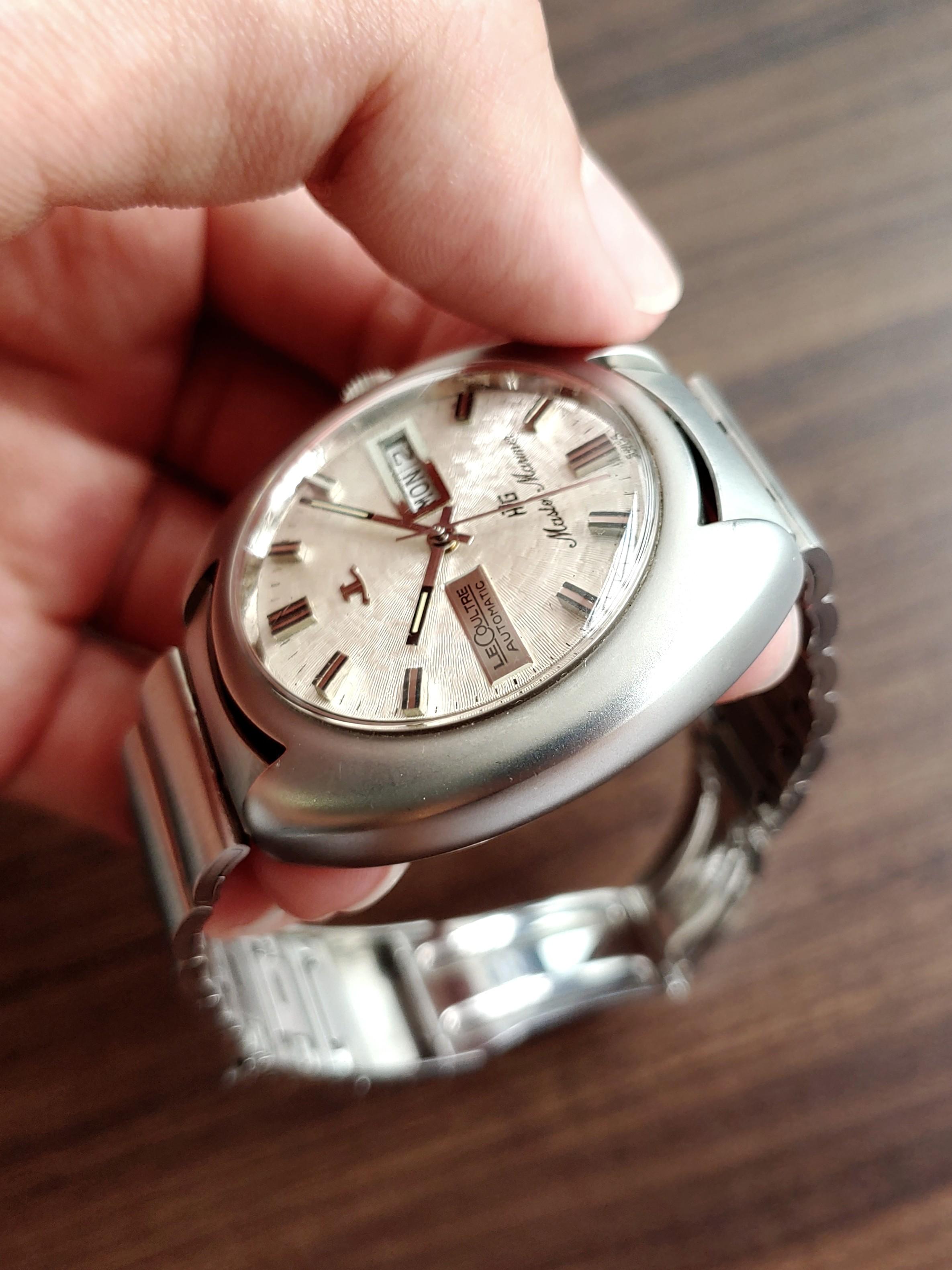 Very Rare Jaeger LeCoultre 'Snowflake' HPG Master Mariner Automatic ...