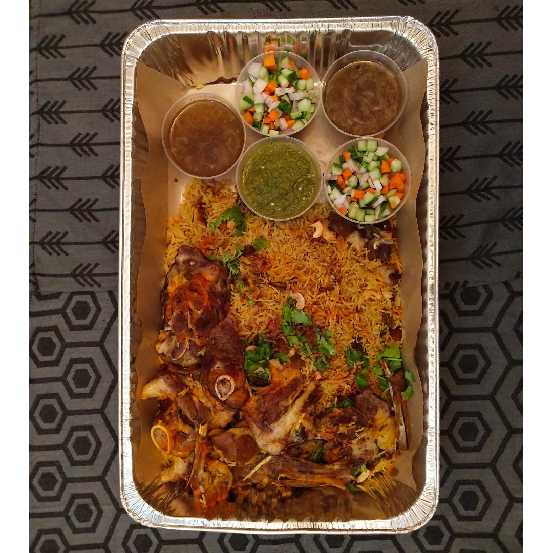 Mandi Rice / Nasi Arab (Lamb dulang set), Food & Drinks, Local Eats on ...