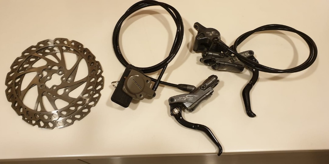 MTB Disk Break Set, Sports Equipment, Bicycles & Parts, Parts ...