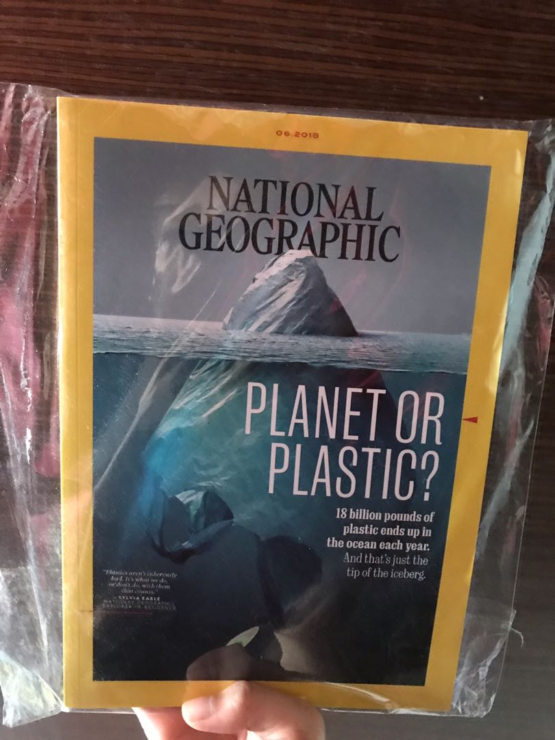 A4 Notebook National Geographic Magazine , Hobbies & Toys, Stationery ...