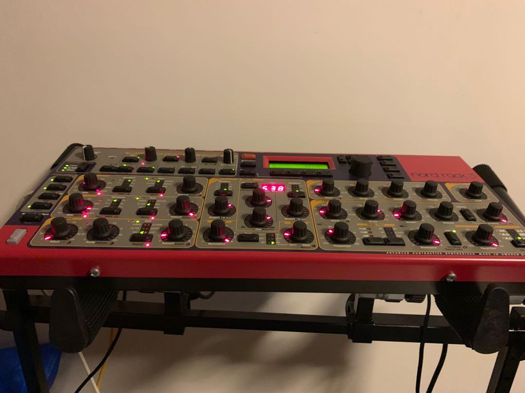 Nord Rack 3 Synthesizer, Hobbies & Toys, Music & Media, Musical ...