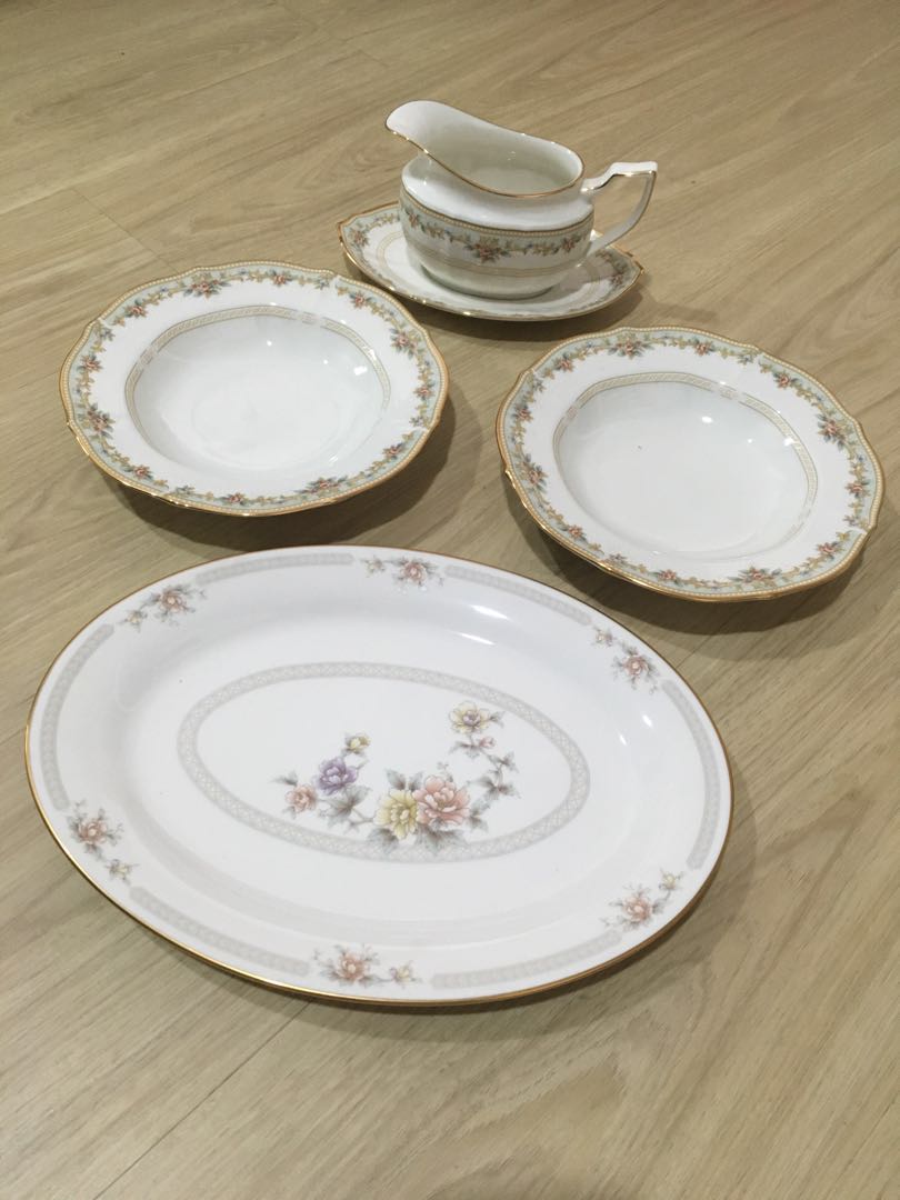 Noritake Ivory China whole set, Furniture & Home Living, Kitchenware ...
