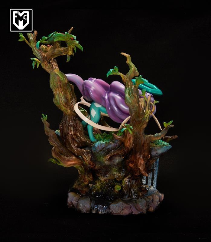 [PO] MFC STUDIO Pokemon Statue Suicune, Hobbies & Toys, Toys & Games on ...