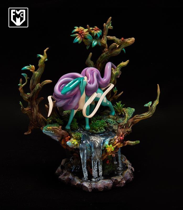 [PO] MFC STUDIO Pokemon Statue Suicune, Hobbies & Toys, Toys & Games on ...