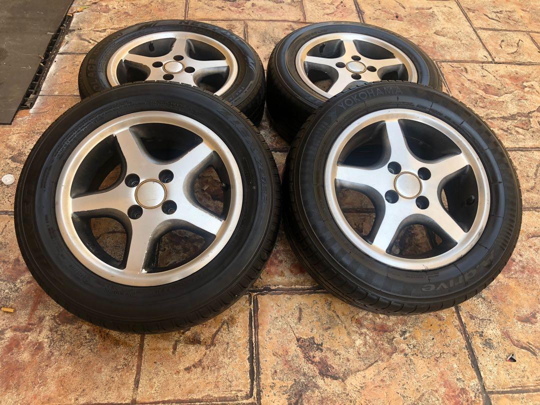 Rim wira 14, Auto Accessories on Carousell