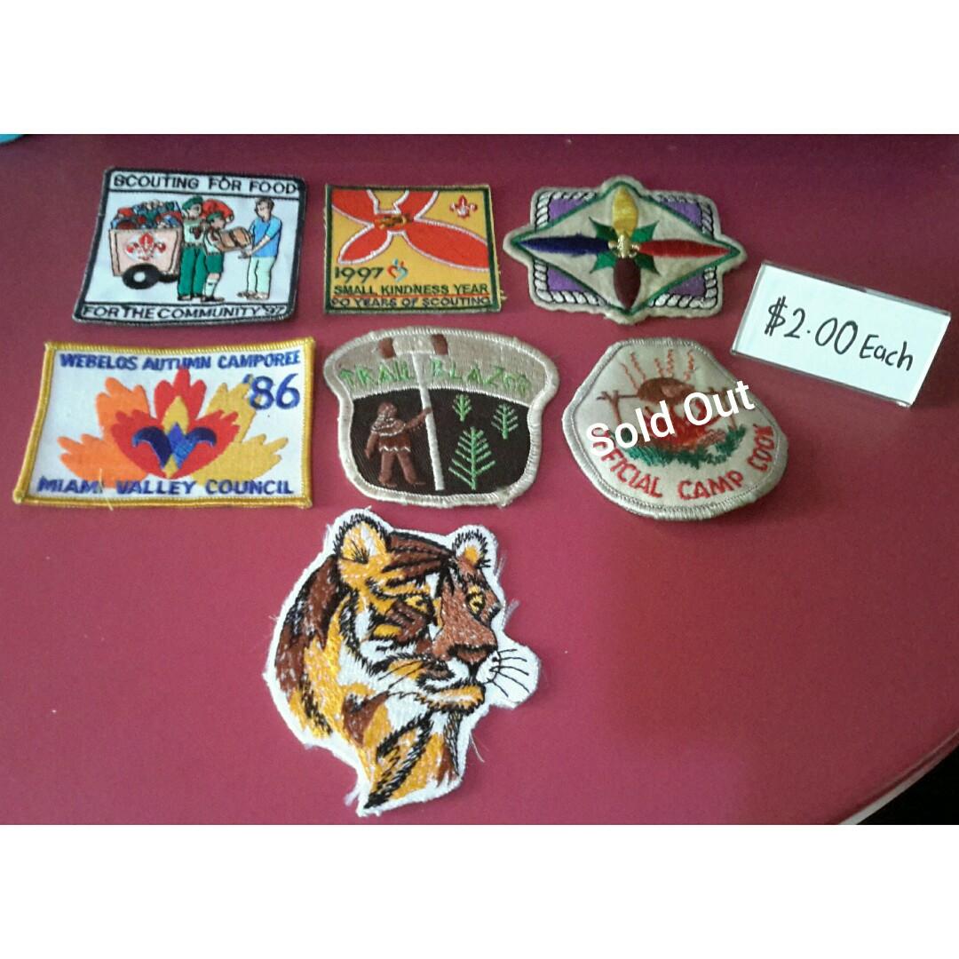 SCOUTS Badges Collection (Assorted Designs) From Different Countries ...