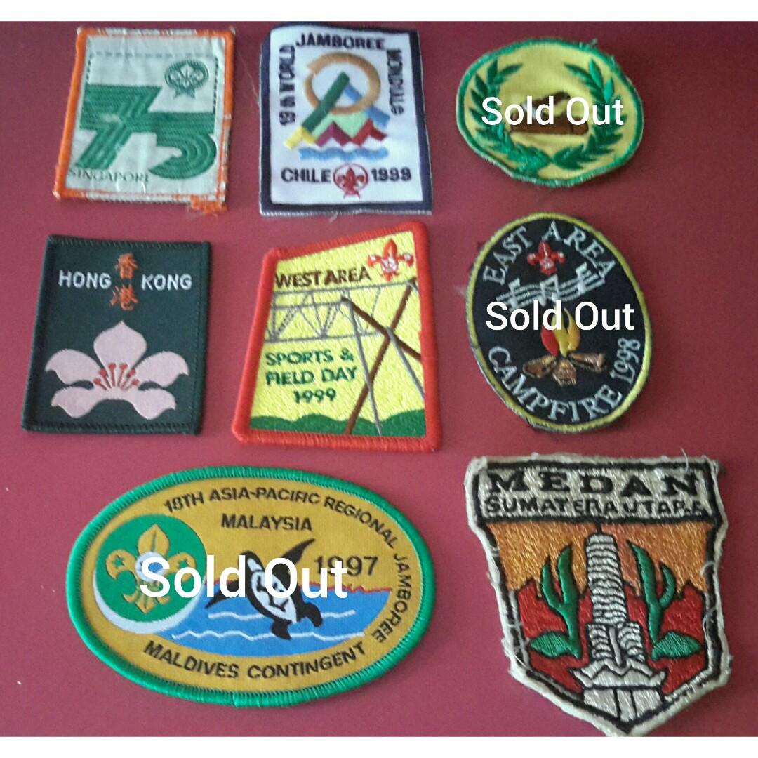SCOUTS Badges Collection (Assorted Designs) From Different Countries ...