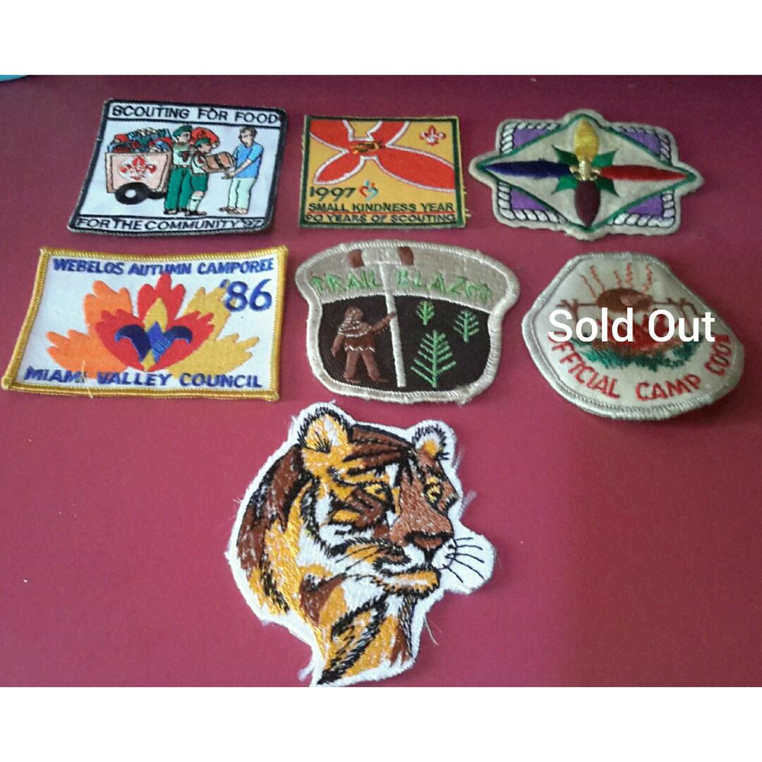 SCOUTS Badges Collection (Assorted Designs) From Different Countries ...