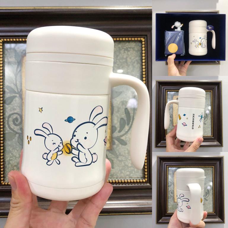 Starbucks Mooncake Festival 370ml Rabbit Thermos Thermal Flask Mug ...