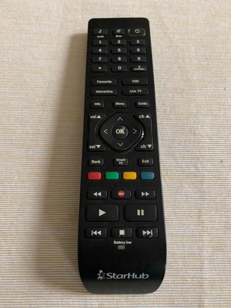 StarHub set up box remote control, TV & Home Appliances, TV ...