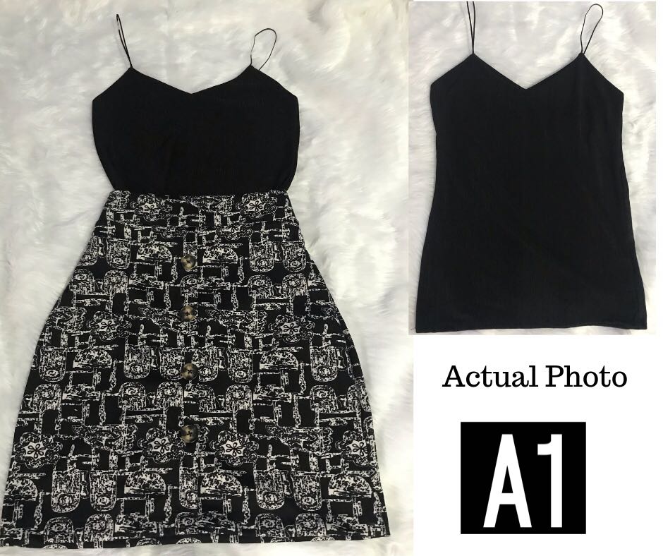 String Cami Top, Women's Fashion, Dresses & Sets, Sets or Coordinates ...