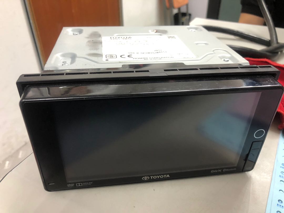 Toyota original head unit, Car Accessories, Accessories on Carousell