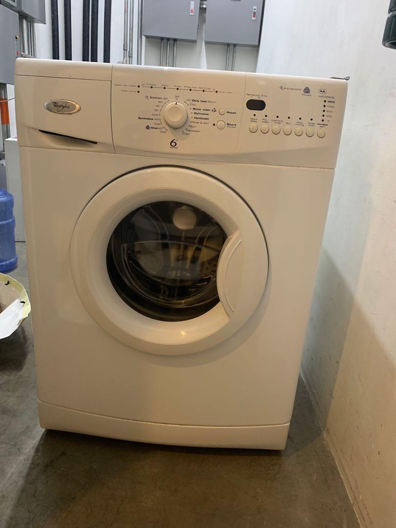 whirlpool washing machine, TV & Home Appliances, Washing Machines and ...