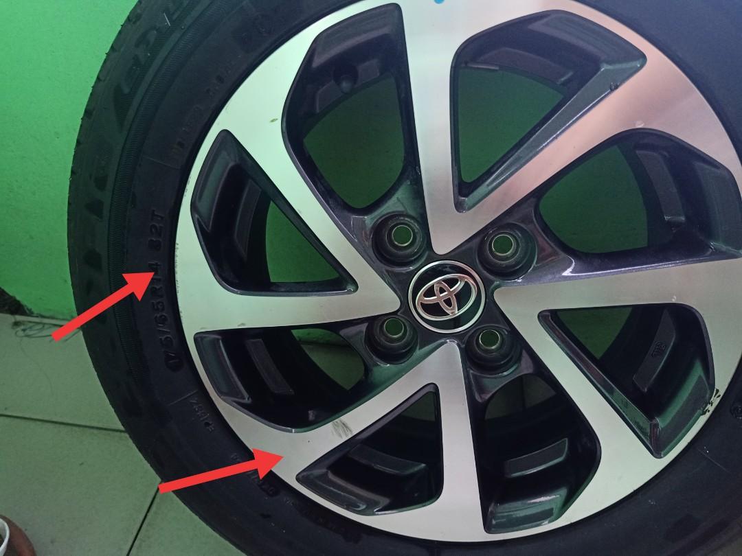 Wigo gen2 mags, Car Parts & Accessories, Mags and Tires on Carousell