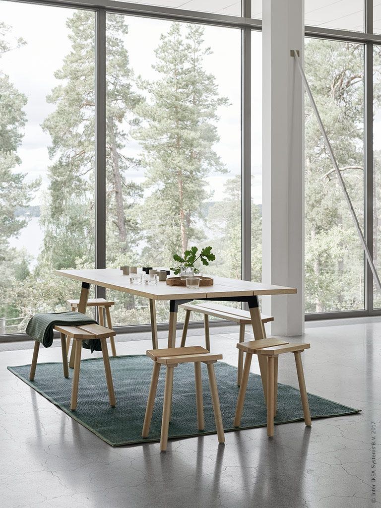 Ypperlig Dining Table (Hay x IKEA Collab), Furniture & Home Living ...